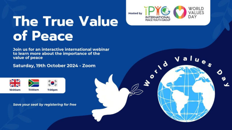 The True Value of Peace – World Values Day